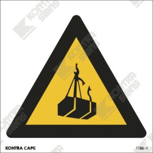 WW8 - Beware Of Suspended Loads - Kontra Signs