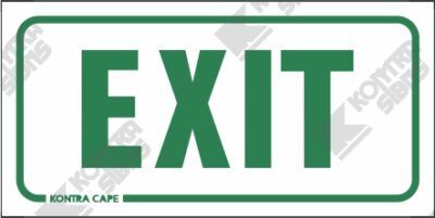 WC029 - Exit - Kontra Signs